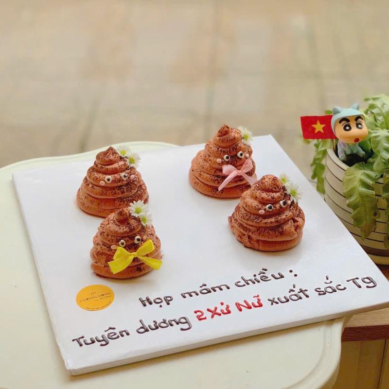 Set 4 kem mini tạo hình